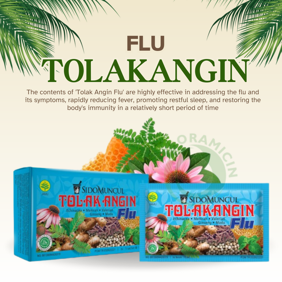TOLAKANGIN Herbal Syrup Tolak Angin 1 Box (5 Sachets) – oramicin